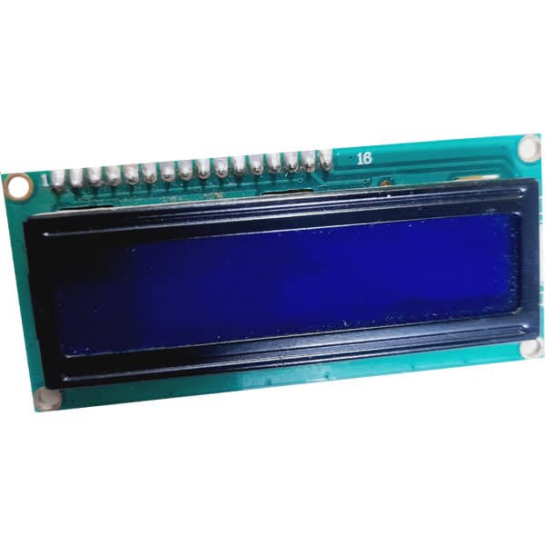 نمایشگر کاراکتری 2x16 بک لایت آبی - روشنایی و زیبایی!