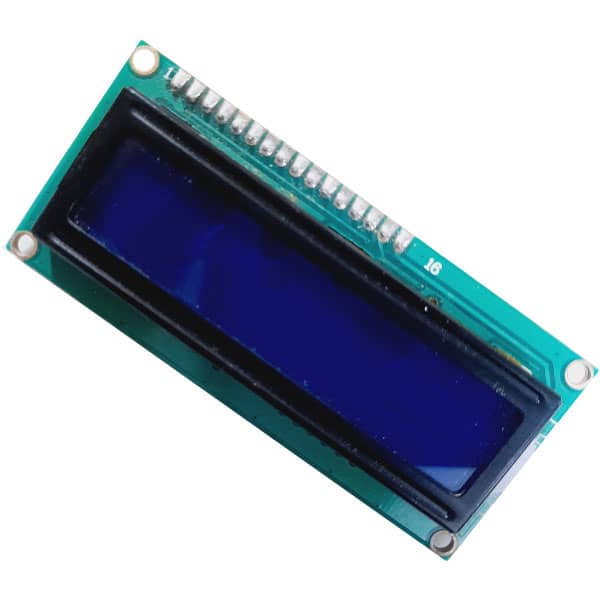 نمایشگر کاراکتری 2x16 بک لایت آبی - روشنایی و زیبایی!