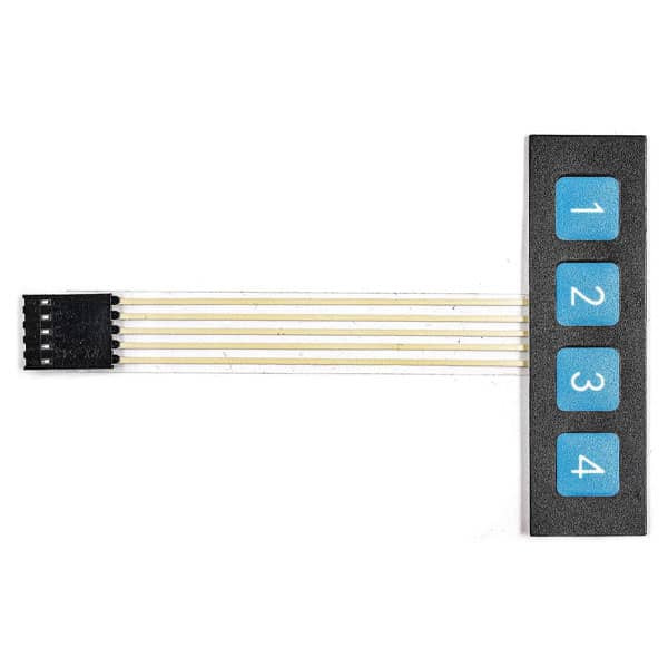 کی پد فلت 1 در 4 : راهکاری کم هزینه برای ورودی دیتا